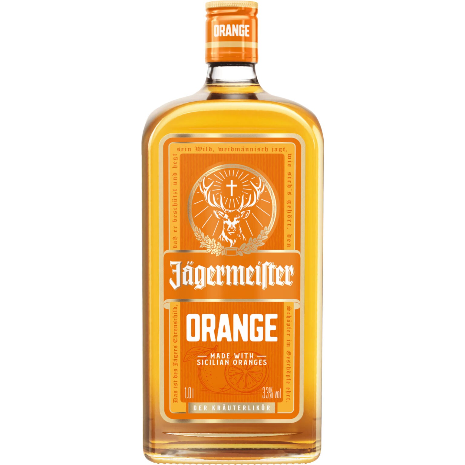 JAGERMEISTER ORANGE 33% 1L - iDrinks
